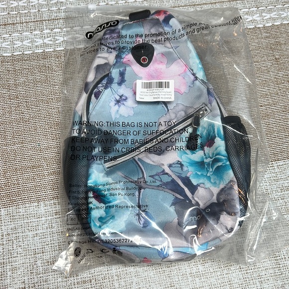 Mosiso | Bags | Mosiso Mini Sling Backpack Ink Wash Painting | Poshmark